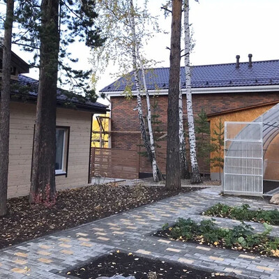 Работы выпускников курса "Основы ландшафтного дизайна"